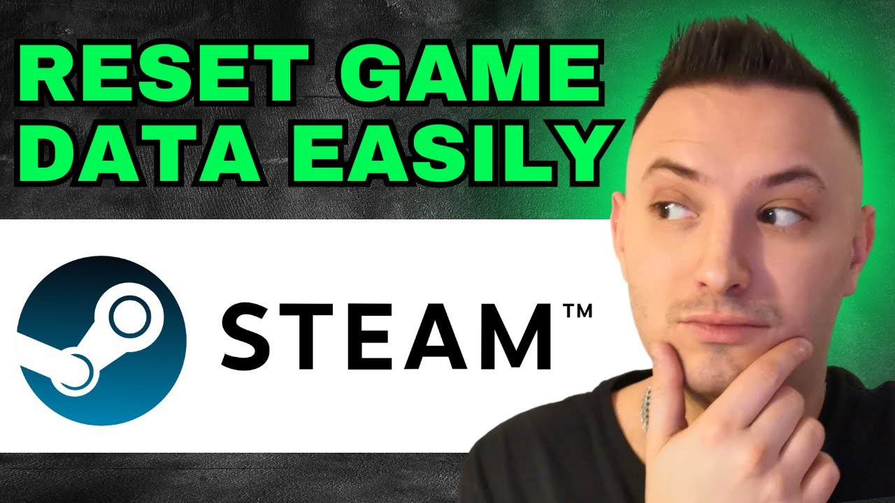 How To Reset Steam Games Data (2024) - FULL GUIDE! - YouTube