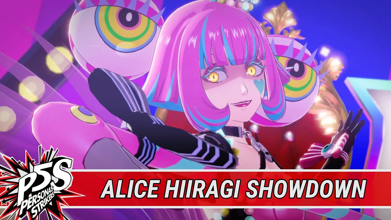 Persona 5 Strikers: Alice Hiiragi Boss Fight & Change of Heart (PS5 ...