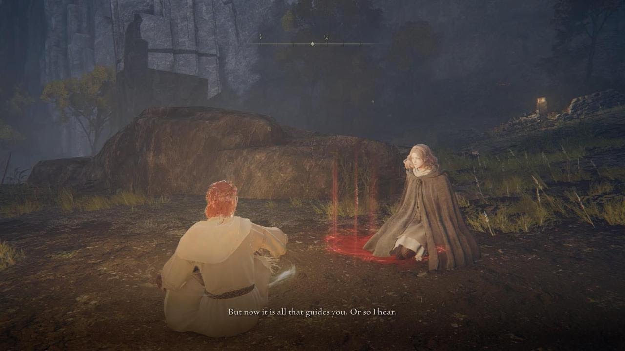 ELDEN RING Melina encounter before Stormvile castle - YouTube