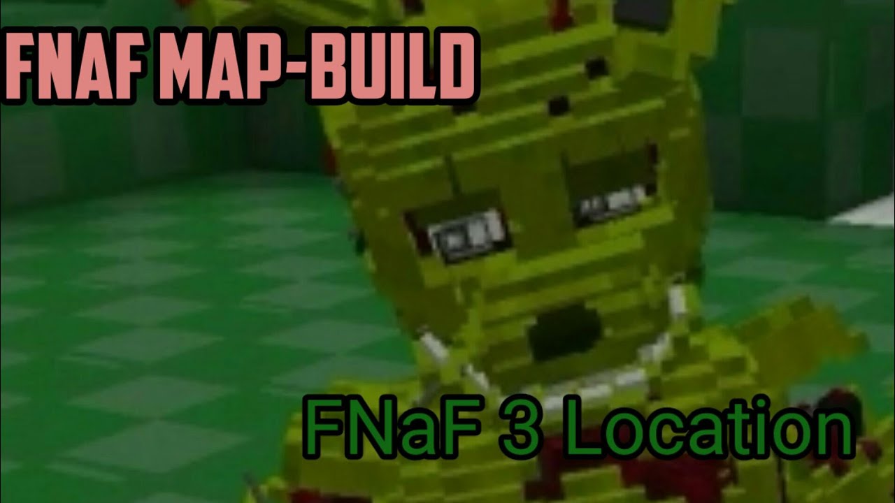 FNaF Map-Build (original) FNaF 3 Location - YouTube