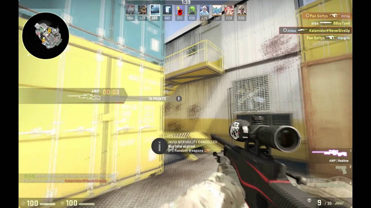 Counter-Strike Global Offensive: Deathmatch gameplay - YouTube