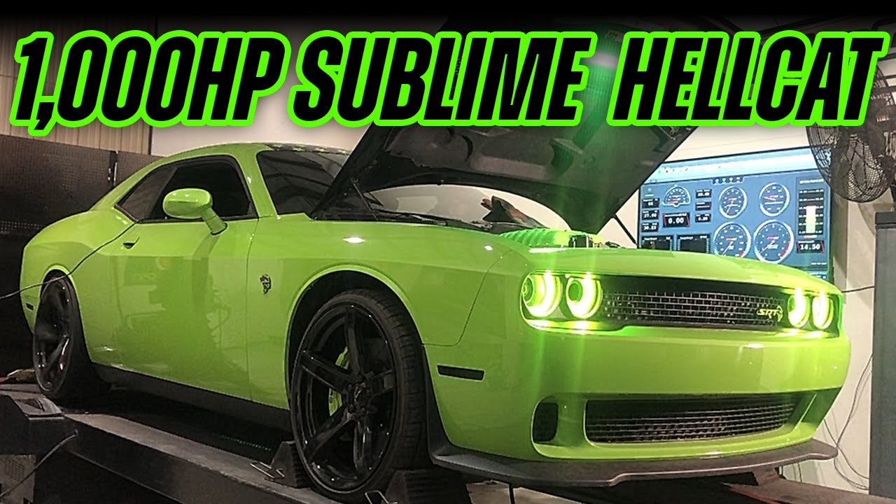 1,000HP Sublime Hellcat - YouTube