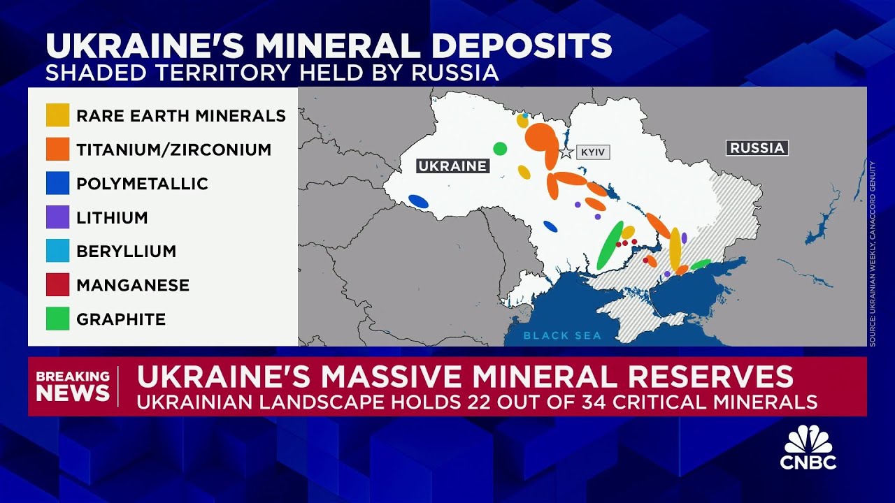 Ukraine's massive raw mineral wealth - YouTube