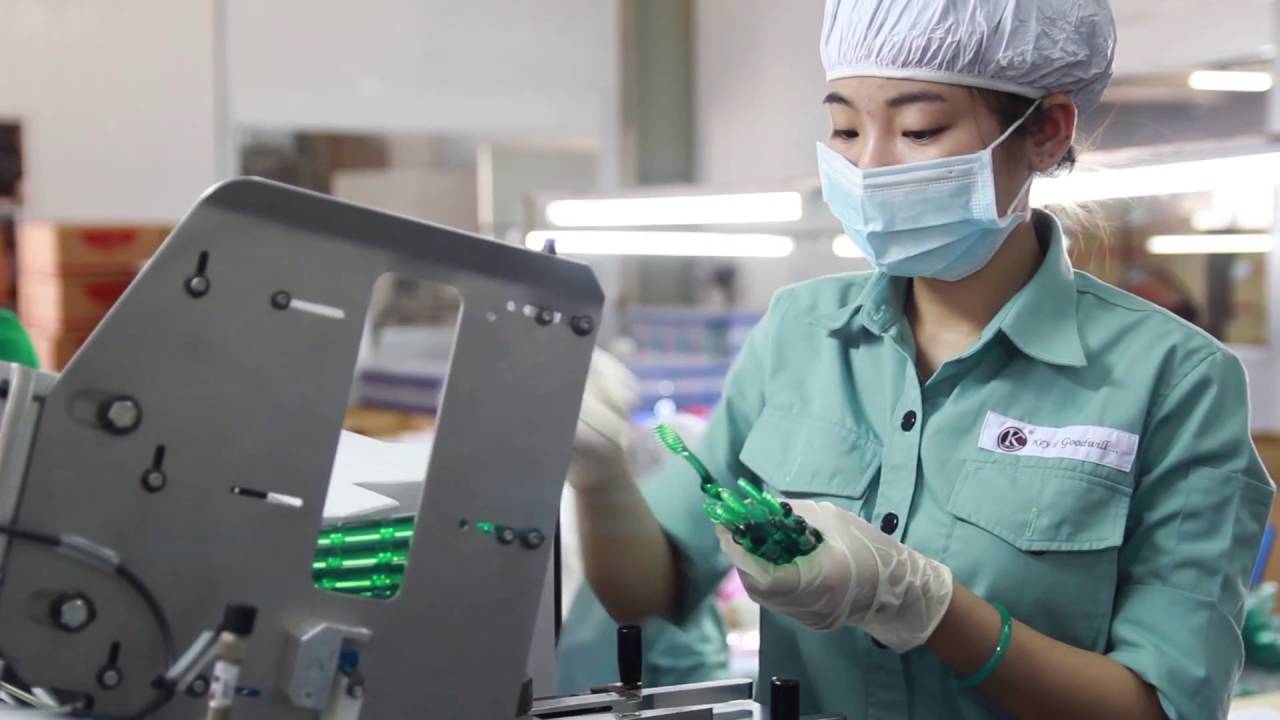 The most modern toothbrush factory of VN with brand name - Bizs+ - YouTube