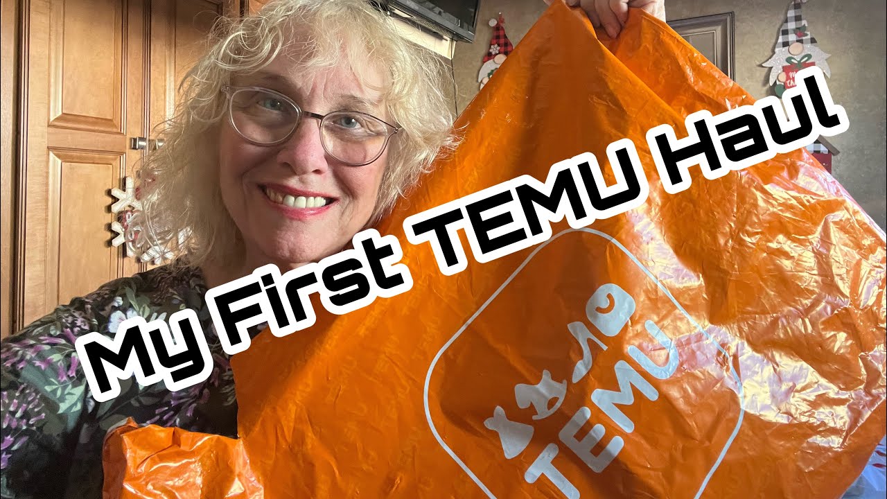 TEMU HAUL - My first order. - YouTube