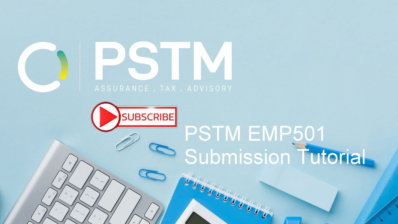 PSTM EMP501 Submission Tutorial - YouTube