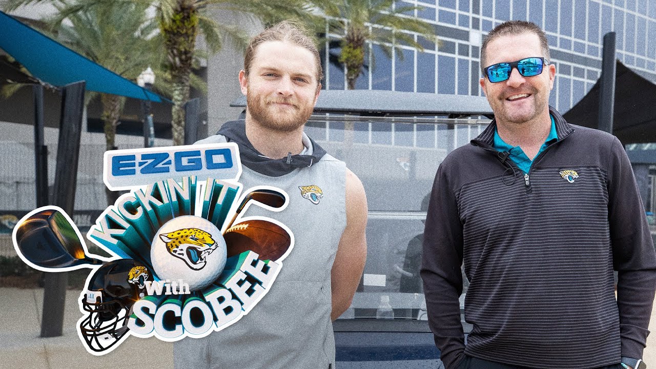 Andrew Wingard Kicks It w/ Scobee: 'It Was Always the Jags', Golf ...