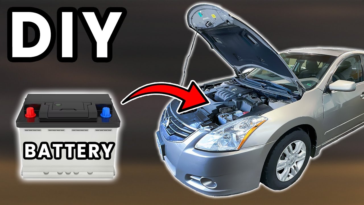 DIY 2007-2012 Nissan Altima Battery Replacement | How To Replace Nissan ...