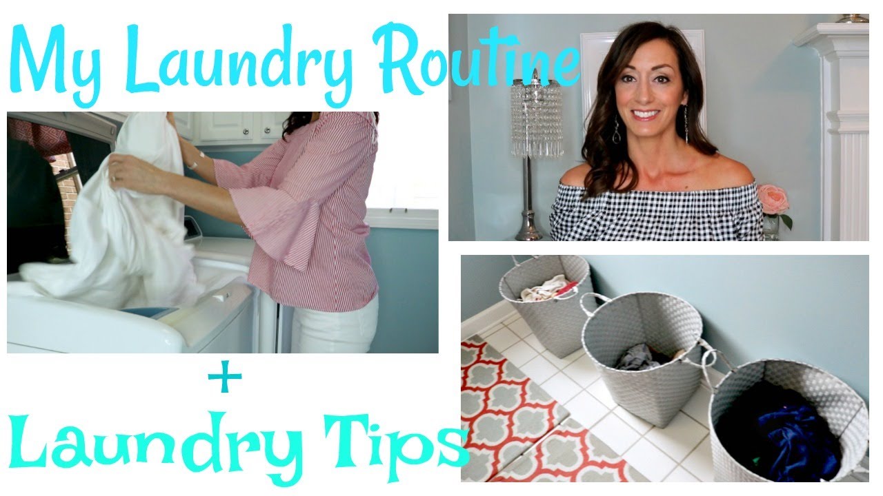 My Laundry Routine + Laundry Tips - YouTube