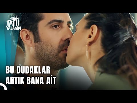 Hande Serkan'ın Dudaklarına Yapıştı💋 | Benim Tatlı Yalanım