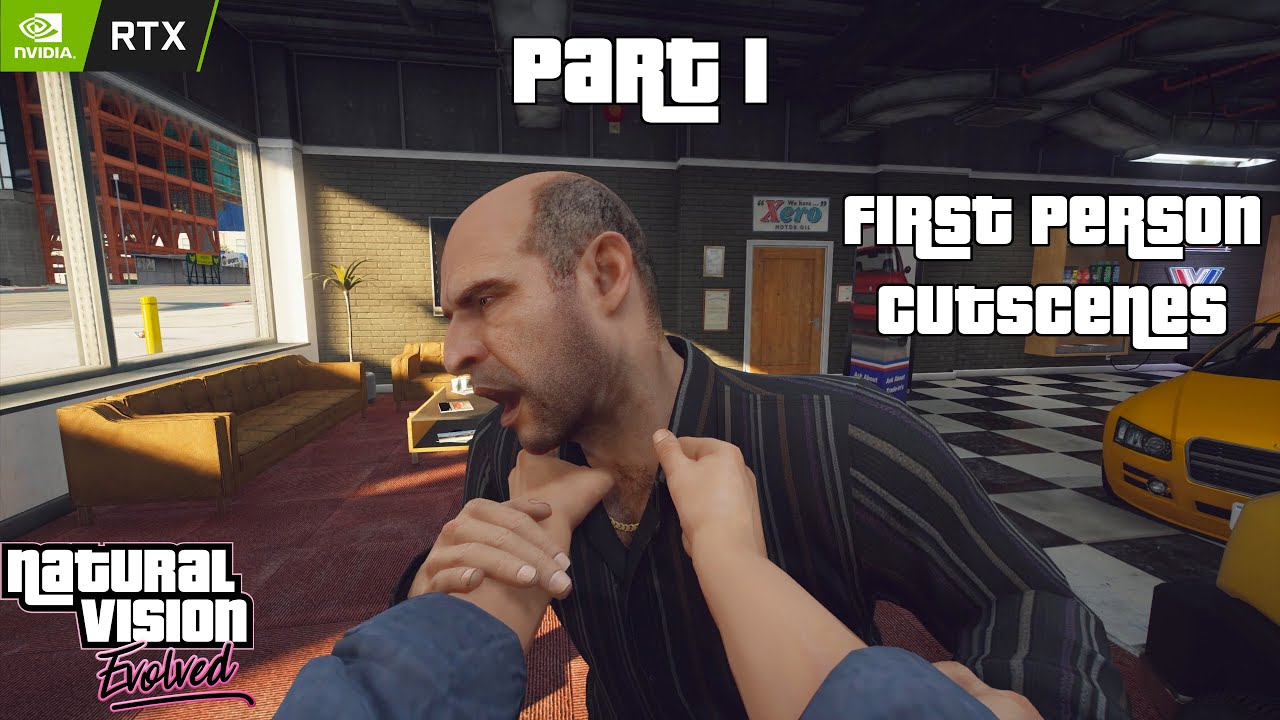 GTA 5 SP Walkthrough With First Person Cutscenes & Realistic Graphics ...