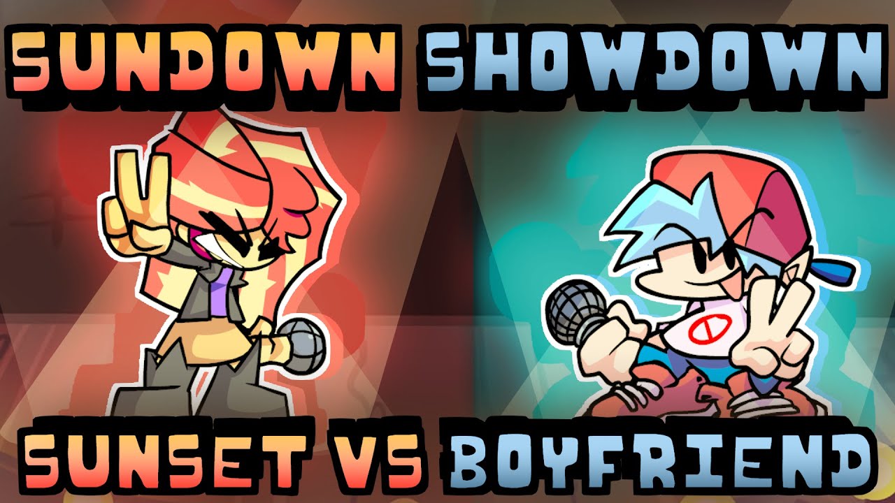 Sundown Showdown - Vs Sunset Shimmer (FNF) - YouTube