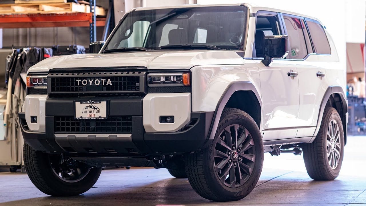 We Lifted a Land Cruiser LC250 with a Westcott Designs Spacer Kit - YouTube