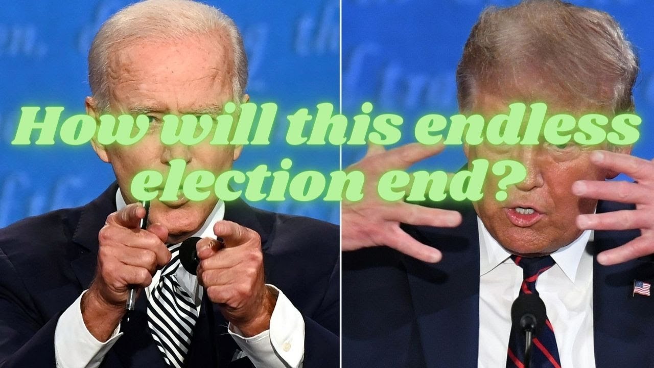 US results How will this endless election end - YouTube