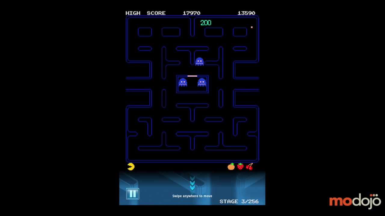 PAC-MAN Walkthrough (iPhone/iPad) Stage 4 - YouTube