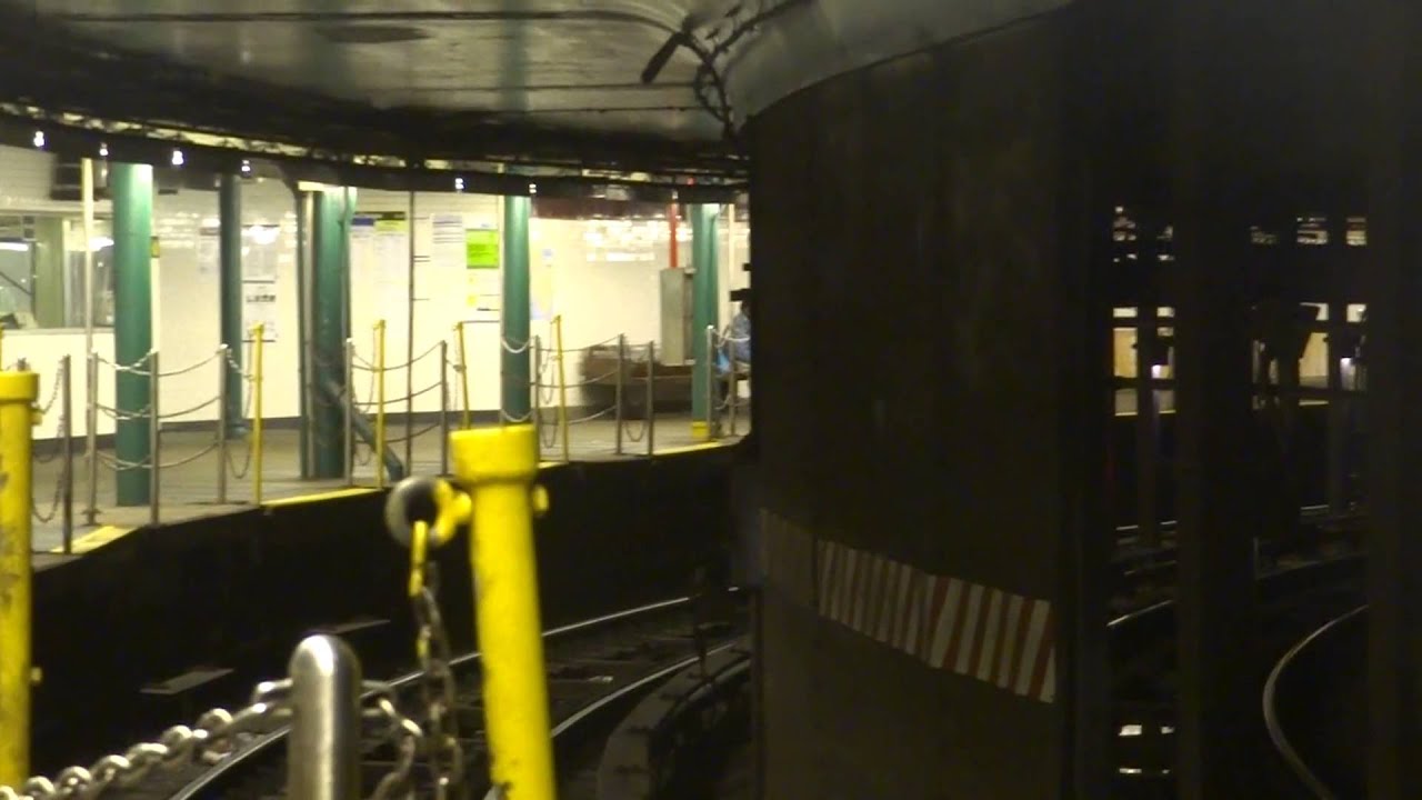NYC Subway: South Ferry-bound R62A (1) Entering South Ferry (Loop ...