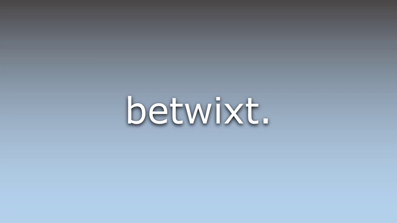 What does Twixt mean? - YouTube