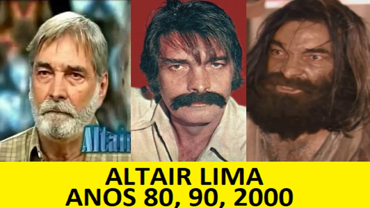 Ator Altair Lima - Novelas anos 80, 90 e 2000 - YouTube
