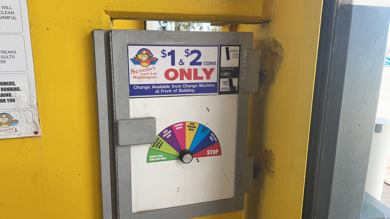 Custom built self service bay at Scoobys wash N go - YouTube