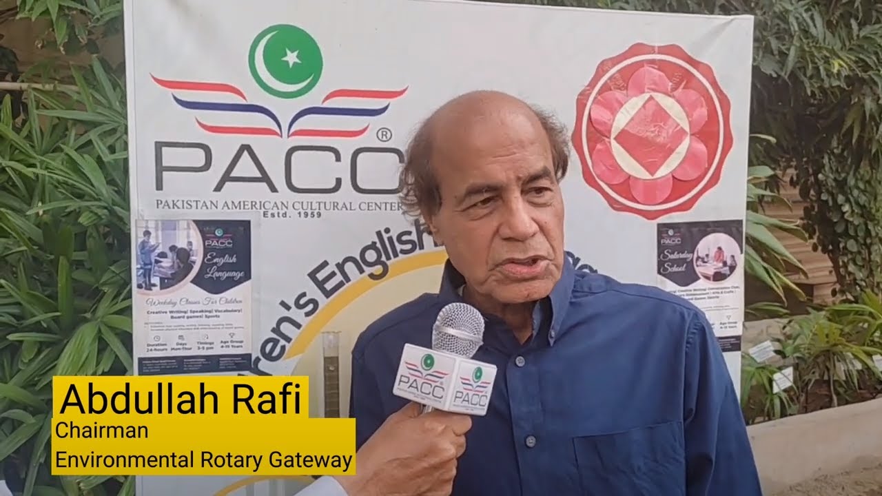 Abdullah Rafi | Syed Fazal Shah Kazmi | Farooq Dadi | Green Pakistan Campaign | PACC - YouTube