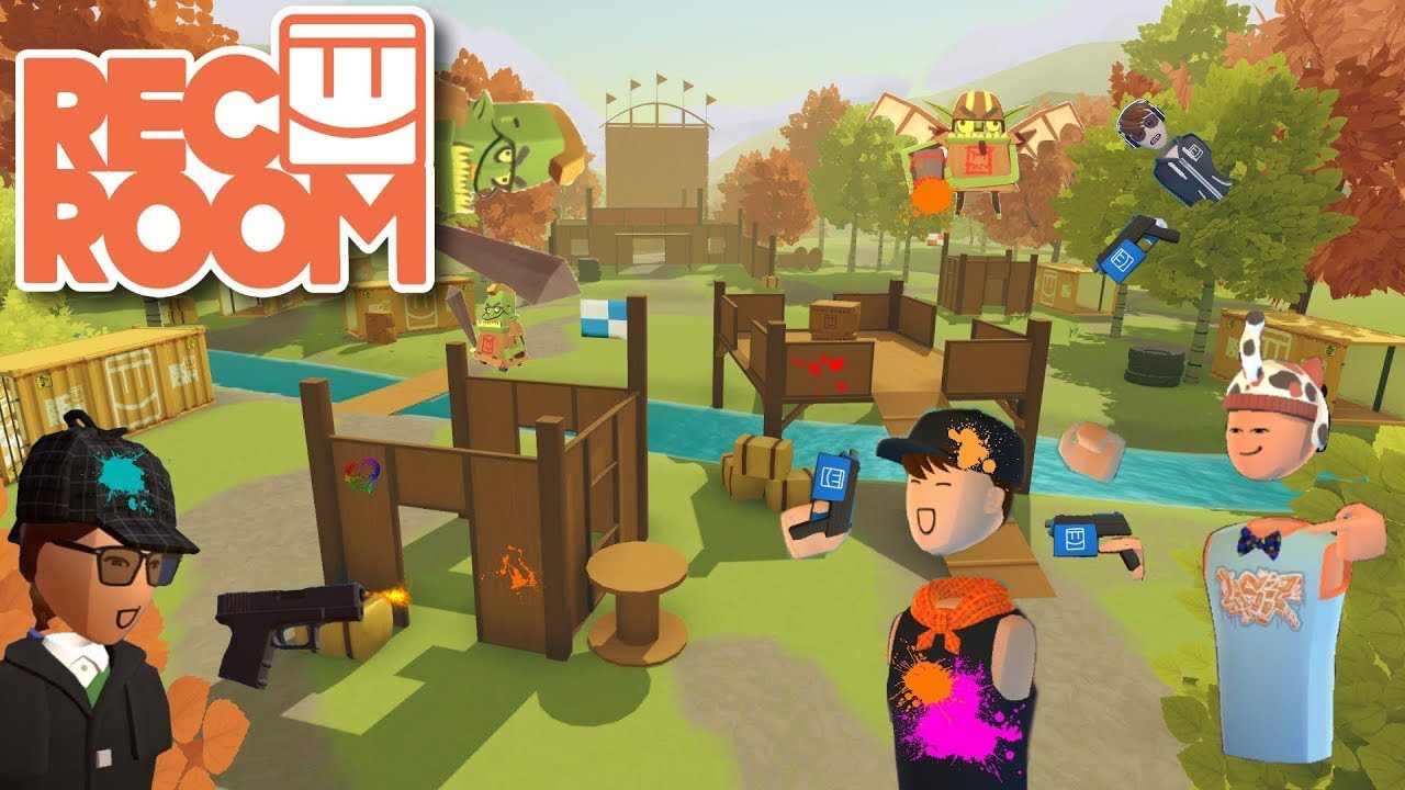 Jugando con mis amigos Rec Room - YouTube