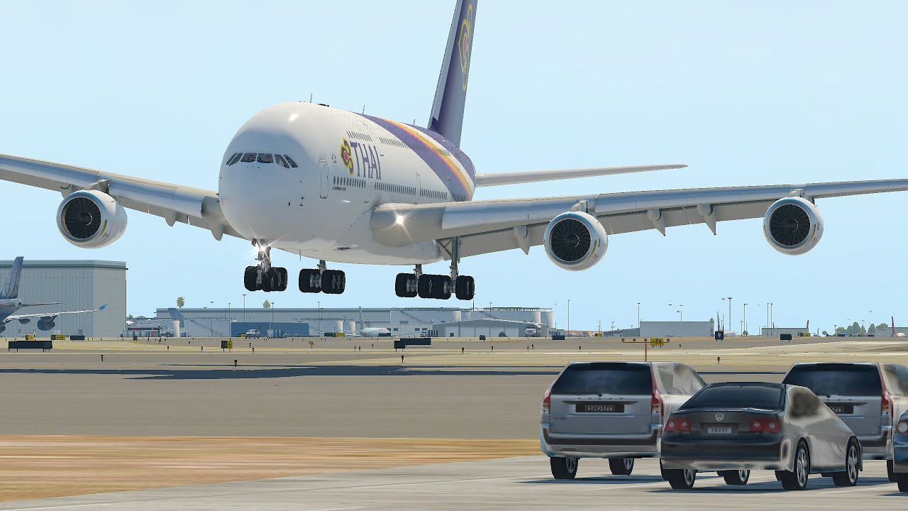 Very Heavy, Overload A380 Aircraft Attempted To Take Off [XP11] - YouTube