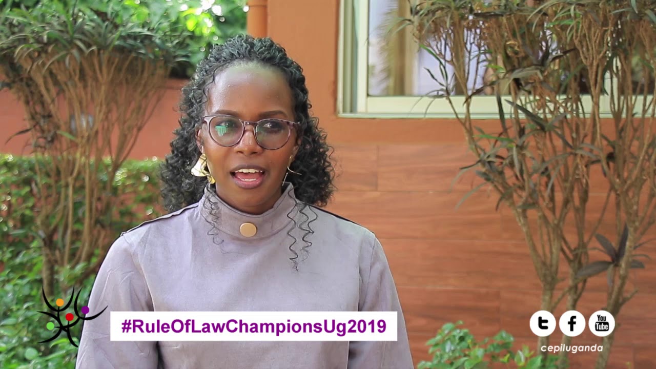 Anzoa Claudia, Rule of Law Champion 2019 - YouTube