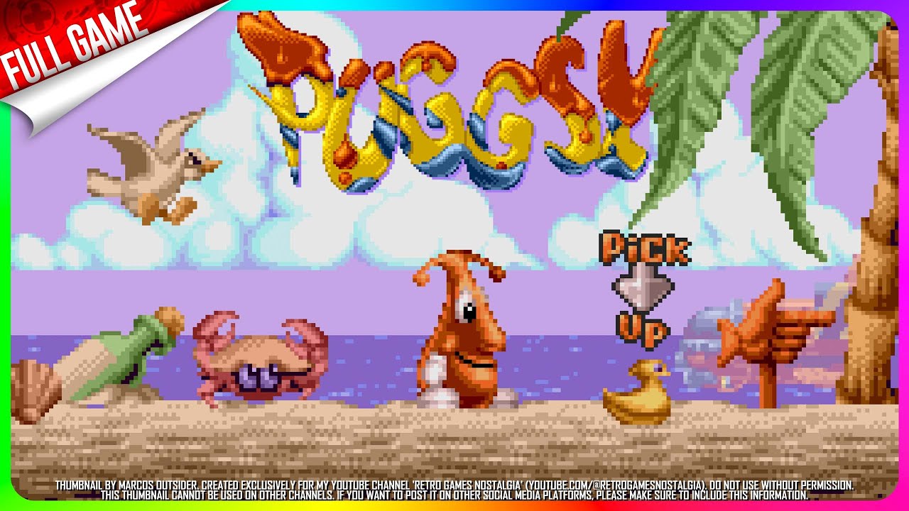 Puggsy [Prototype] (SNES - US) Longplay - YouTube