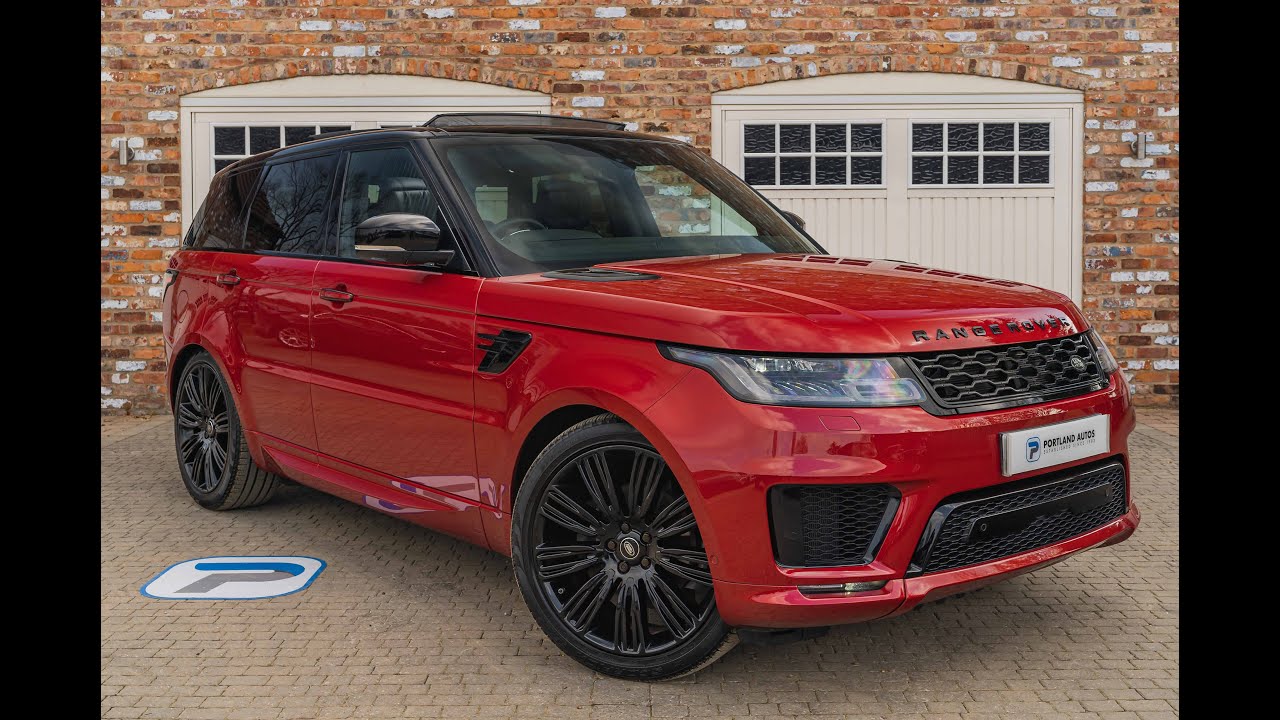 2018 18 RANGE ROVER SPORT 3.0 SDV6 AUTOBIOGRAPHY DYNAMIC IN FIRENZE RED ...