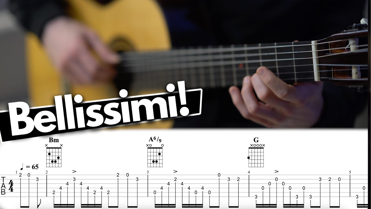 Tre Accordi Semplici e Bellissimi Per Chitarra Classica - YouTube