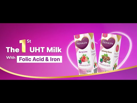 PRENAGEN UHT, Susu UHT Pertama dengan Folic Acid & Iron. Bumil Sat Set? Siapa Takut!