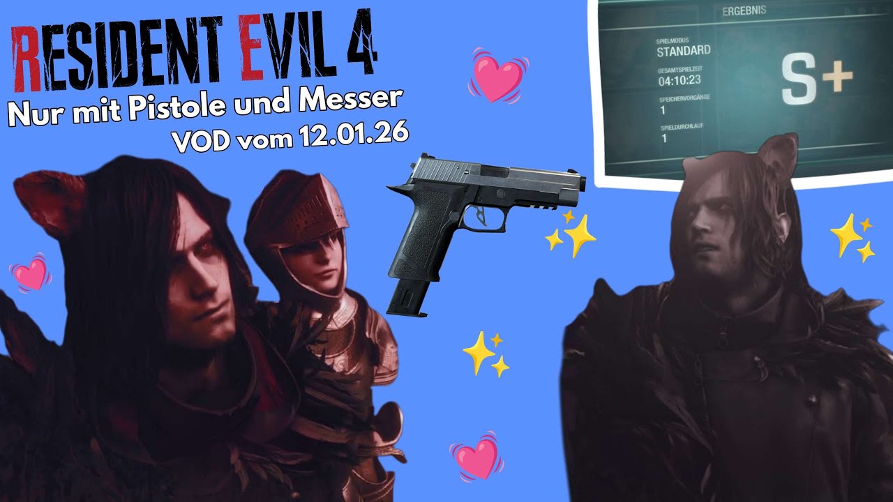 Resi 4 nur mit Pistole und Messer durchspielen (mit Schurke Filter ...