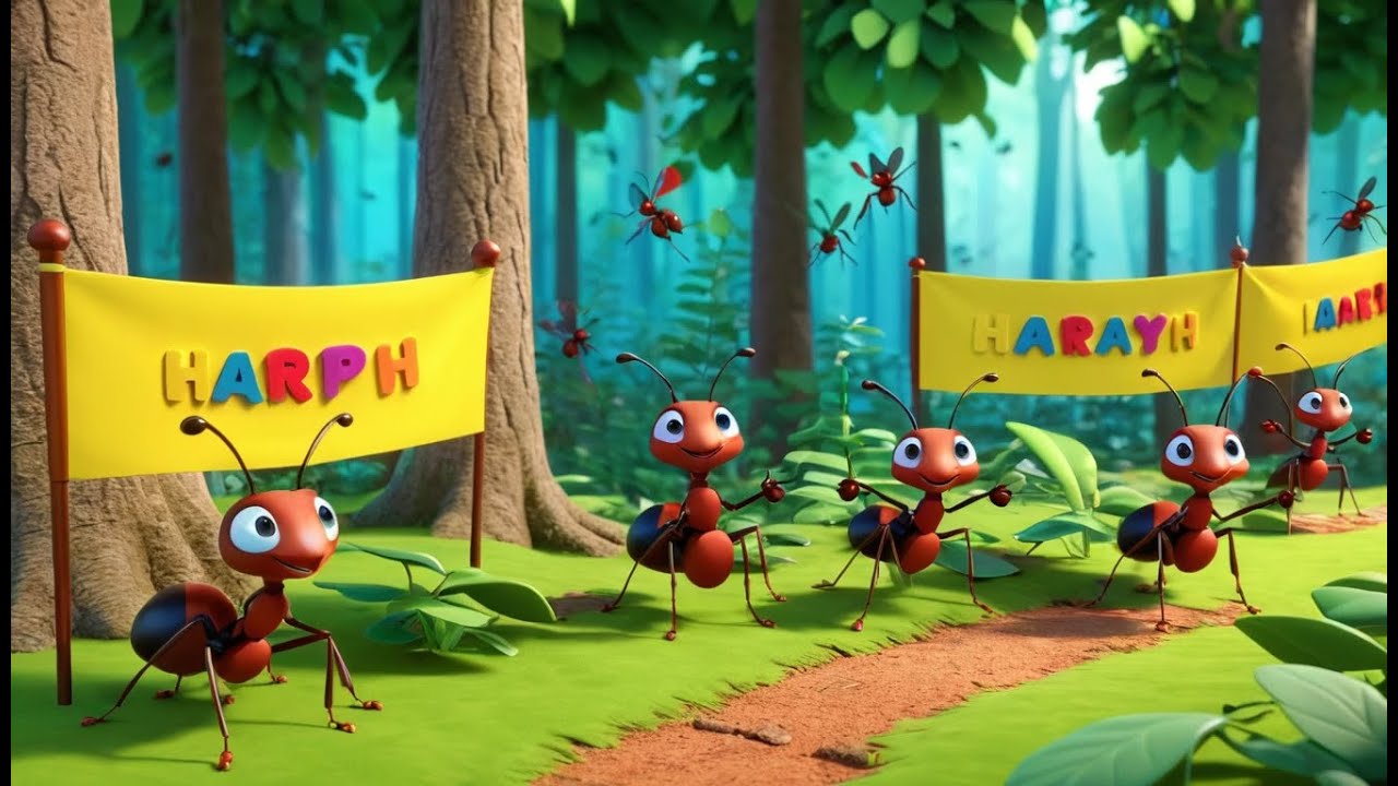 The Ants Go Marching | Classic Nursery Rhyme for Kids | Sing-Along Song ...