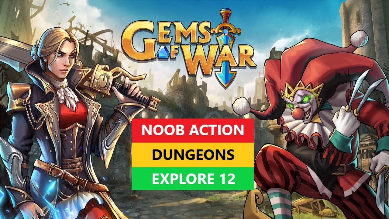 Gems of War - Beginner Teams for Dungeons and Explore 12 - YouTube