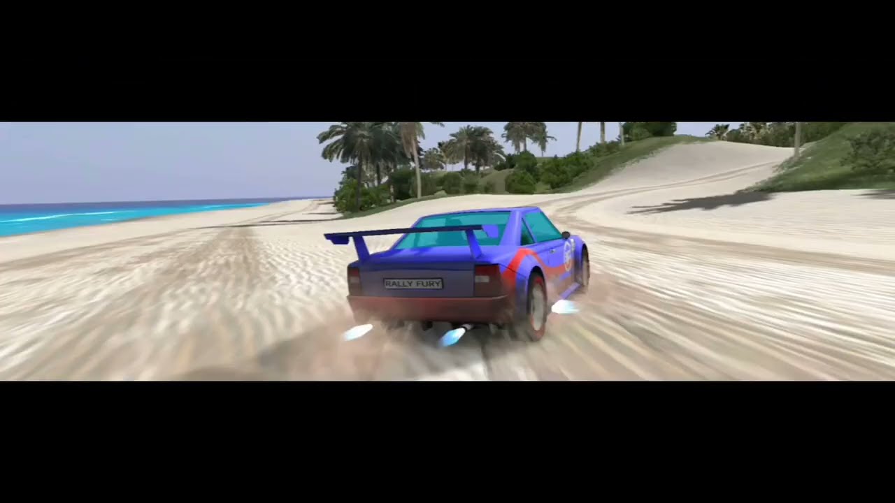 Rally Fury Mode Tropical island Track 1 & Track 1 Reverse (Qualify/Race ...