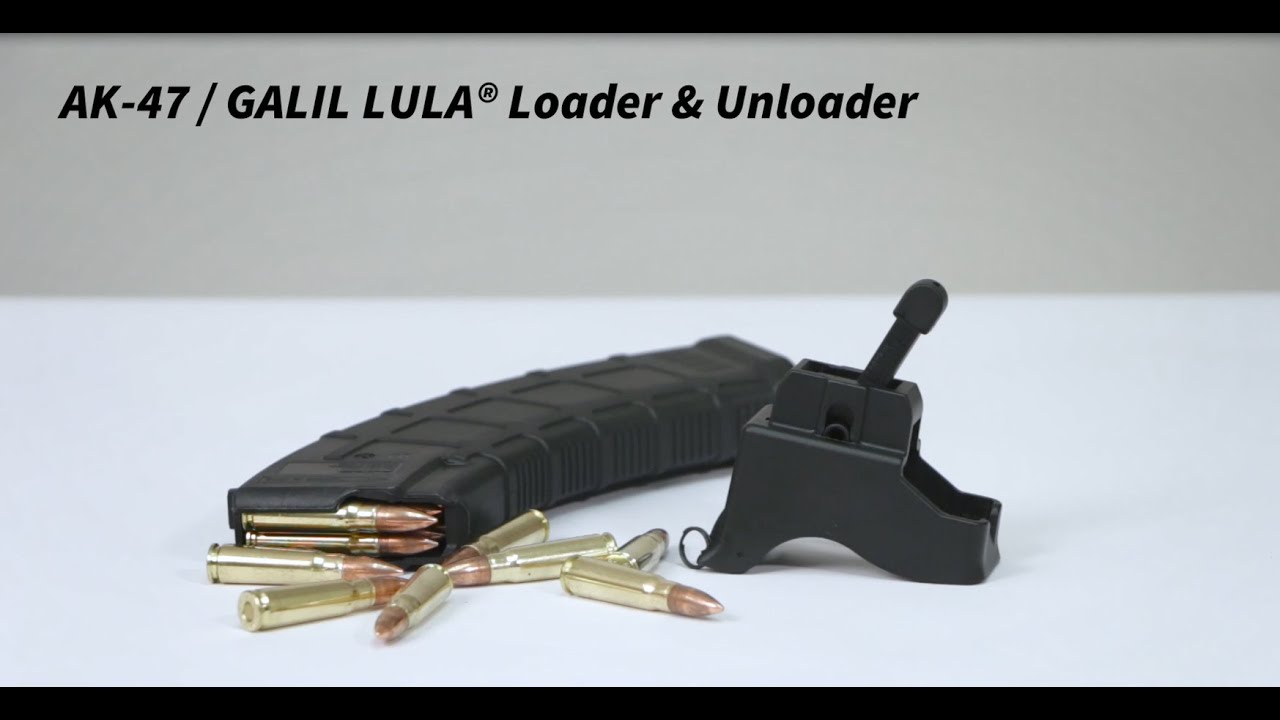 AK47 7.62×39 & Galil 5.56×45 LULA® loader & unloader - LU12B - YouTube