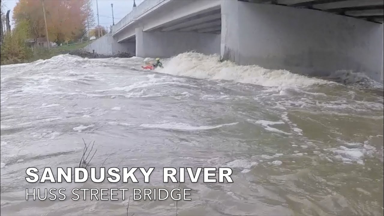 Sandusky River November 2018 - YouTube