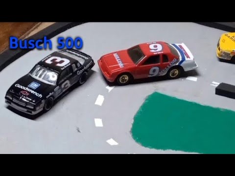 1988 Busch 500 | Nascar stop motion reenactment - YouTube