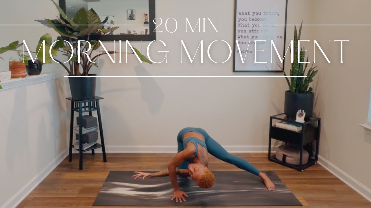 20 - Minute Morning Movement | Yoga for a Slow Morning - YouTube