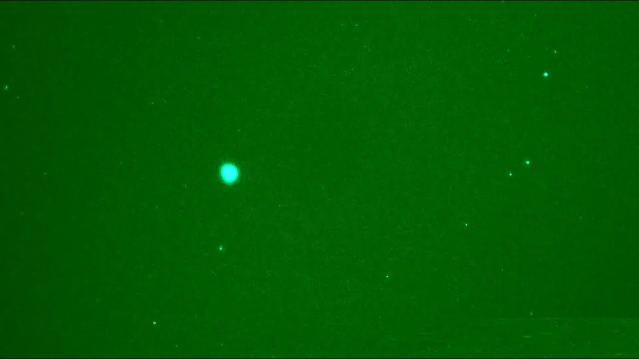 Capturing space objects with night vision (LUNA Optics & NVG10) - YouTube