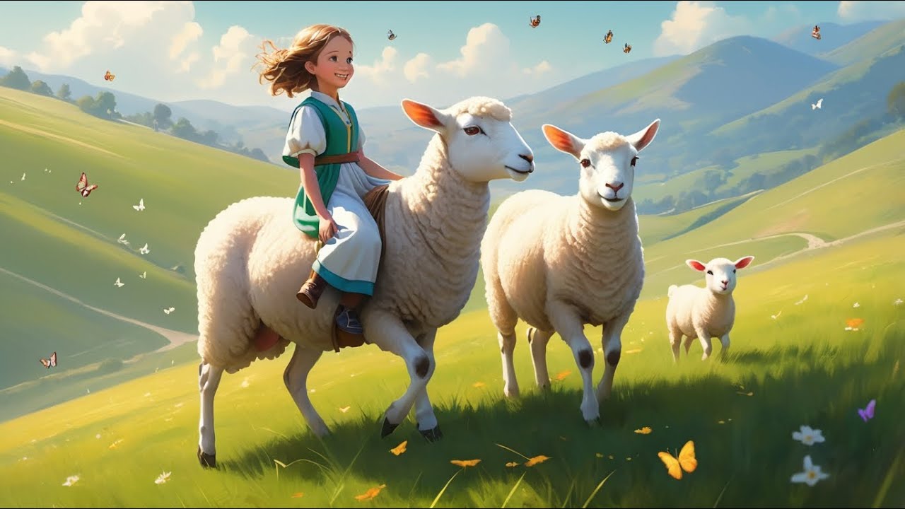 "Mary’s Lamb Loved to Play 🐑 | Fun & Original Kids Song | Nursery Rhyme ...