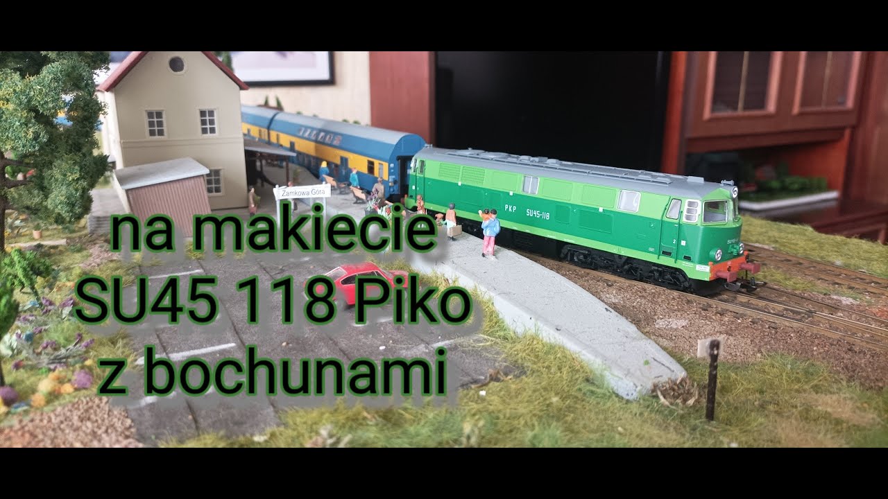 Na makiecie SU45 118 Piko z bochunami - YouTube