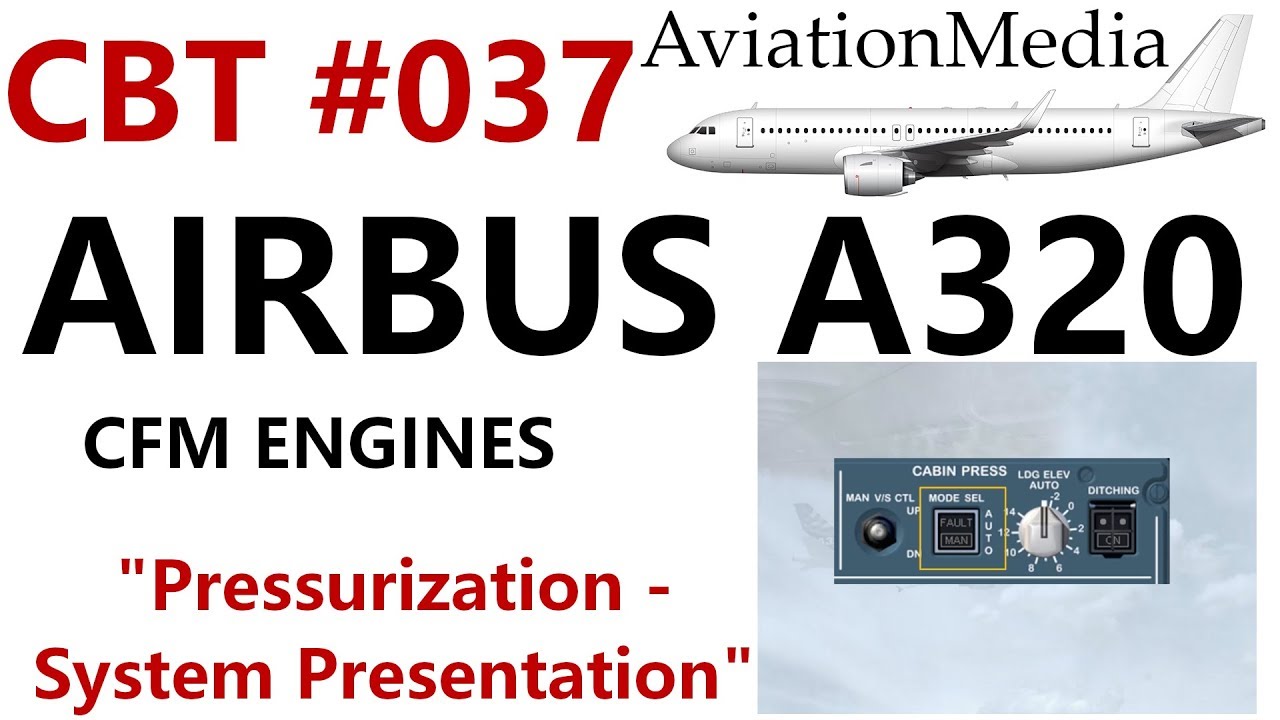Airbus A320 CBT #037 Pressurization - System Presentation - YouTube