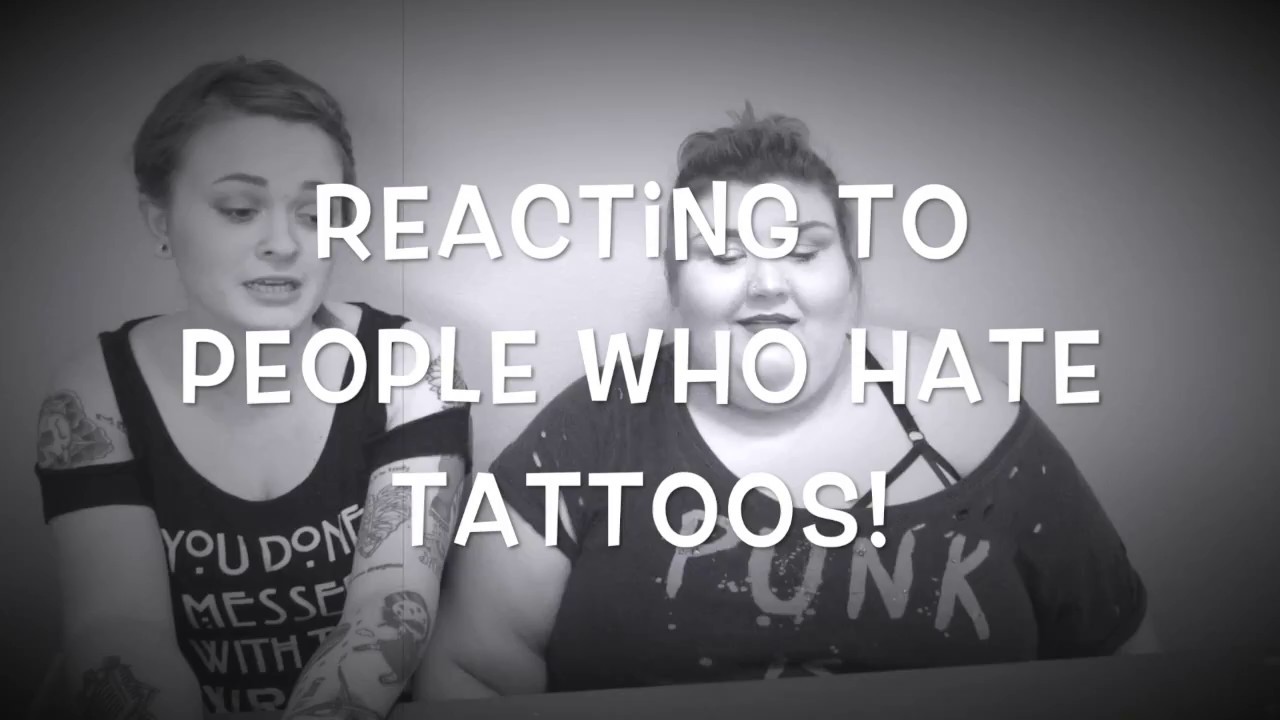 !Reacting to People Who Hate Tattoos! - YouTube