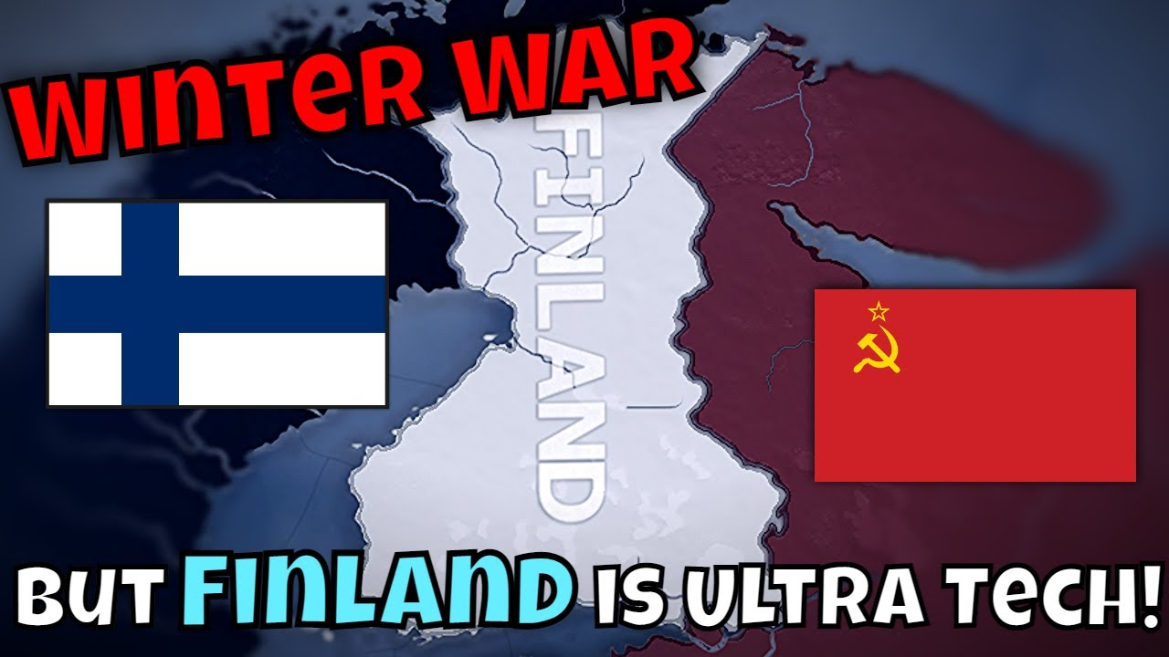 WINTER WAR BUT FINLAND IS ULTRA TECH! | Hoi4 Timelapse - YouTube