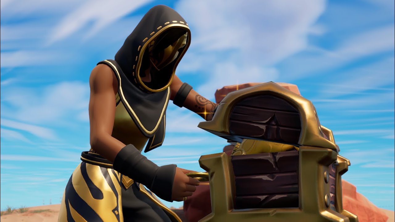 Fortnite Sandstorm Skin Review - YouTube