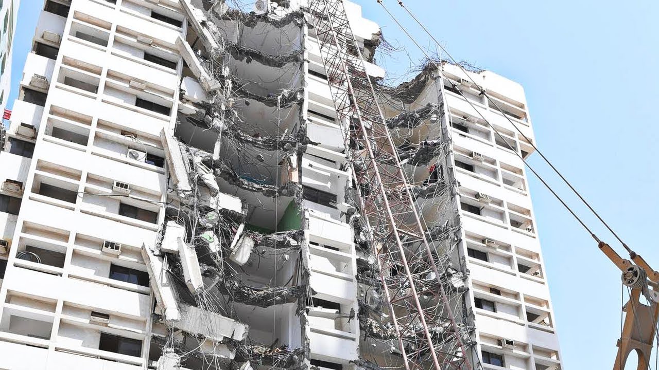 INCREDIBLE Large Buildings Demolition - YouTube
