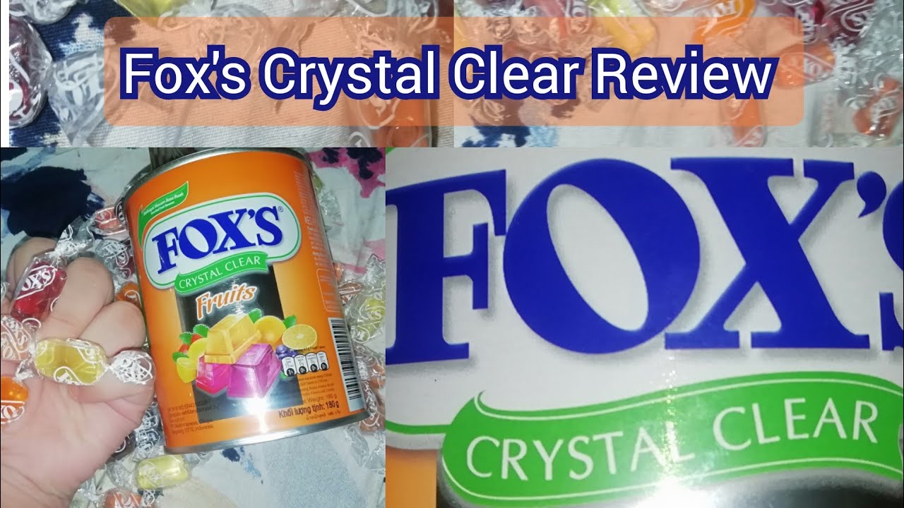 Fox's Crystal Clear Fruits Review ||#Fox'sCrystalClear || Fox's Crystal ...