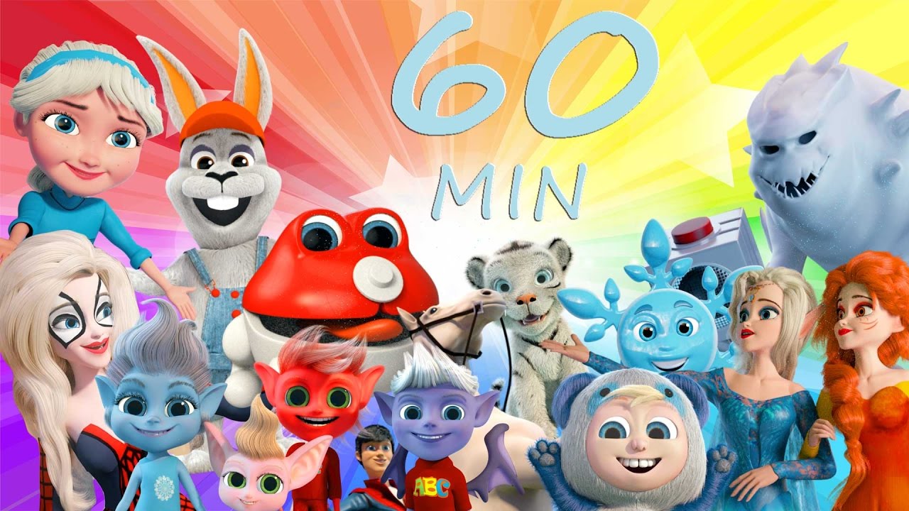 60 Min 😈 Trolls & 🐖 Peppy Pig 🐷 ABC Compilations Collection and More! 🍑 ...