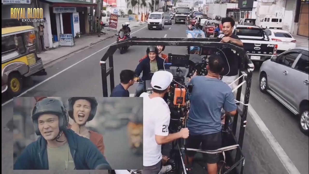 Royal Blood: Dingdong Dantes and Megan Young's motorcycle scene (Online ...